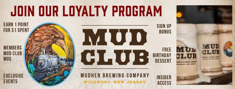 New Jersey Craft Beer from Wildwood - Mudhen Brewing Company